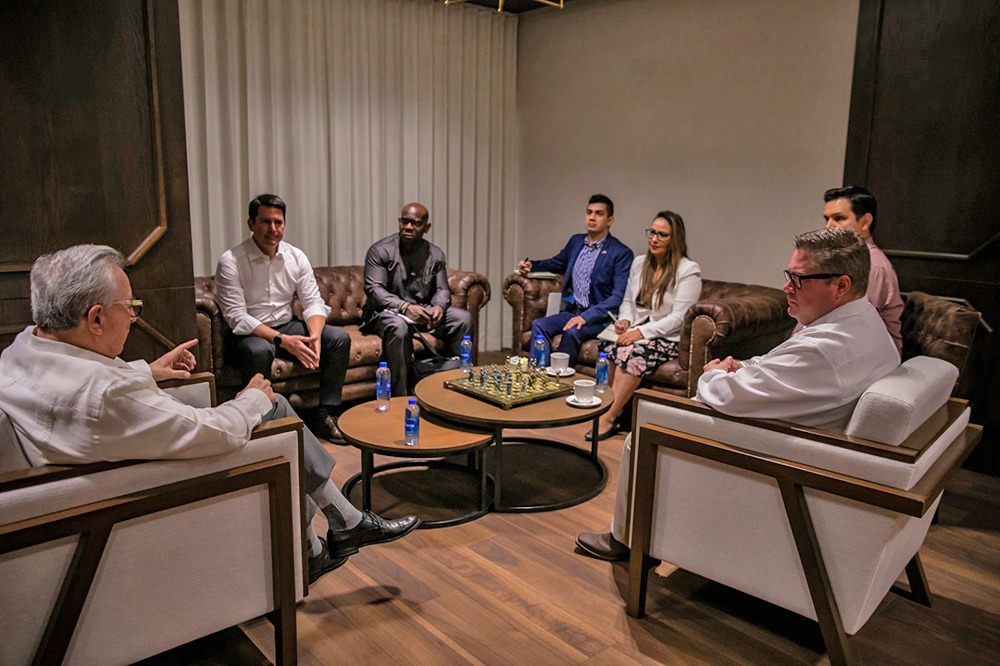 Se reúne Rocha Moya con Matthew P. Roth, Cónsul General de EUA en ...